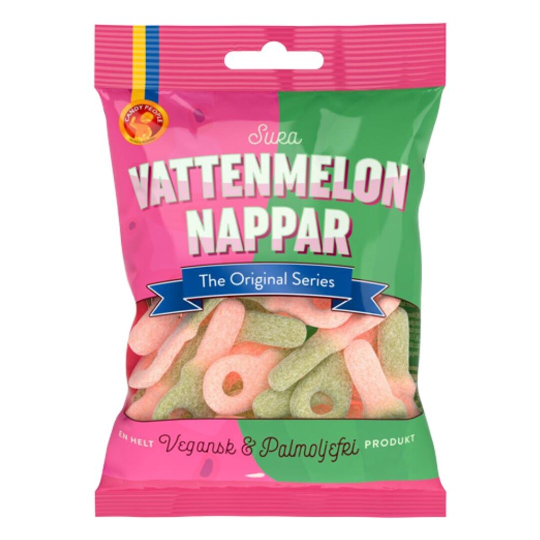 Sour Watermelon Pacifiers – Swedish Gummy Candy, Sweet & Tangy Treat - Etsy