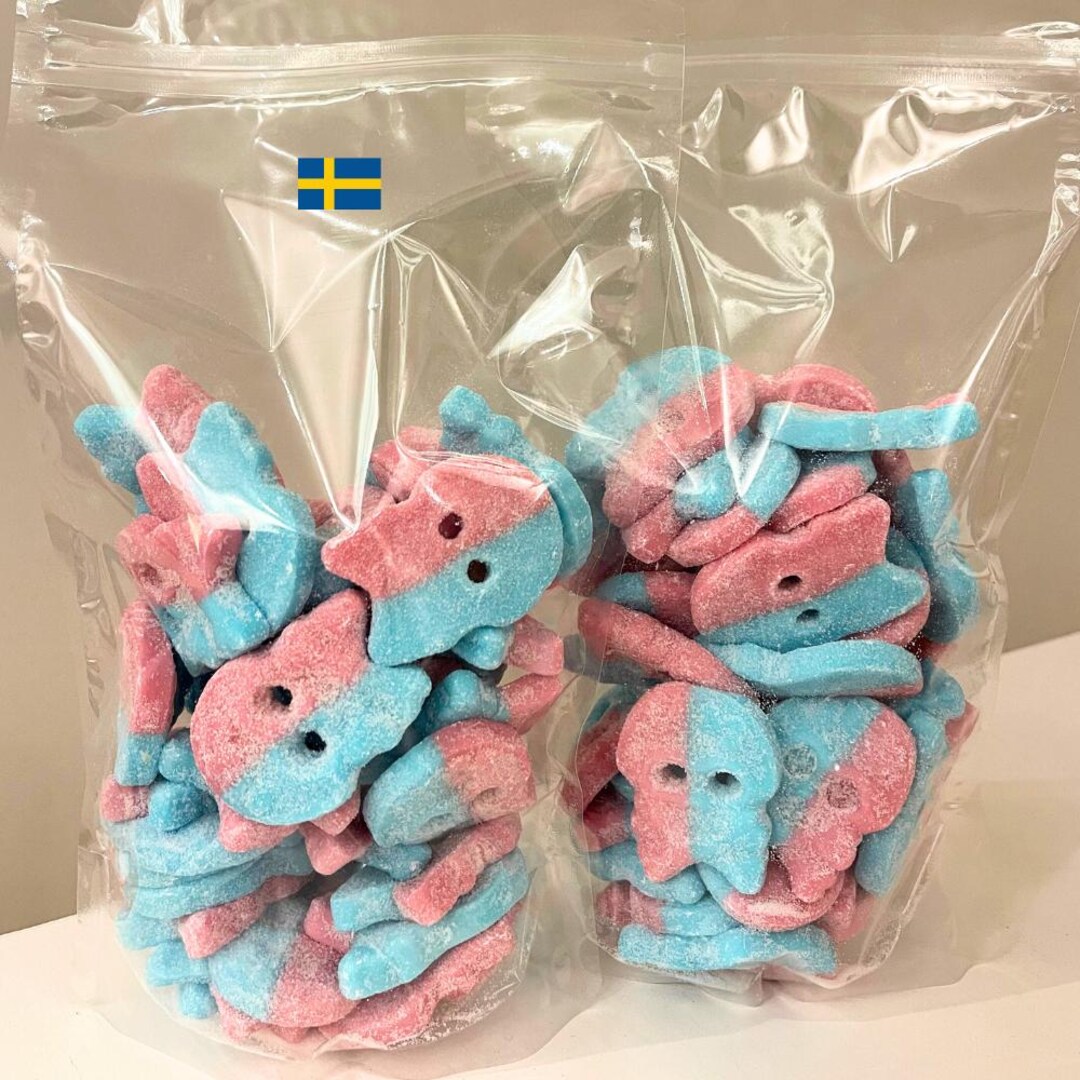 1/2 Lbs BUBS Dizzy Skull Swedish Candy Vegan Candy - Etsy