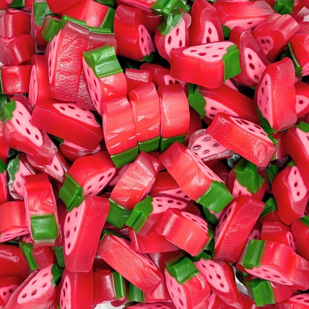 Strawberry Licorice Candy Slice - Etsy