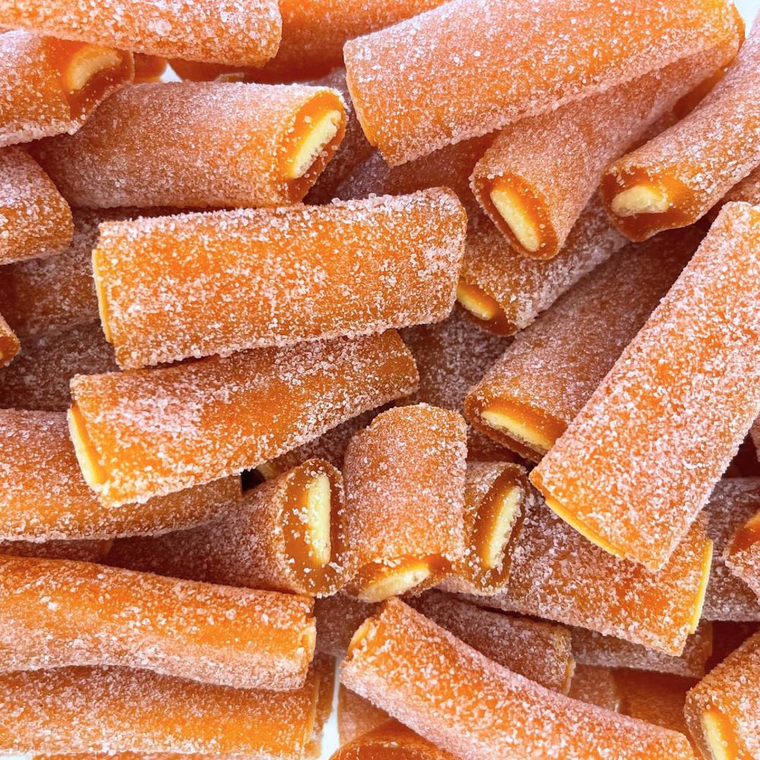 Swedish Sour Mango Candy Chewy, Fizzy & Fruity Treat From Sweden - Etsy