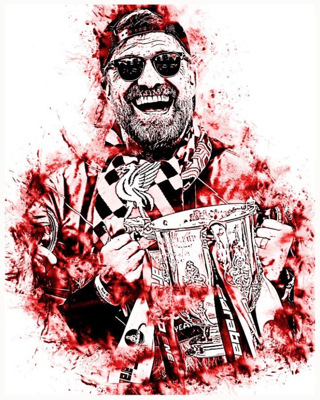Jurgen Klopp - A4 Wall Art - Etsy UK