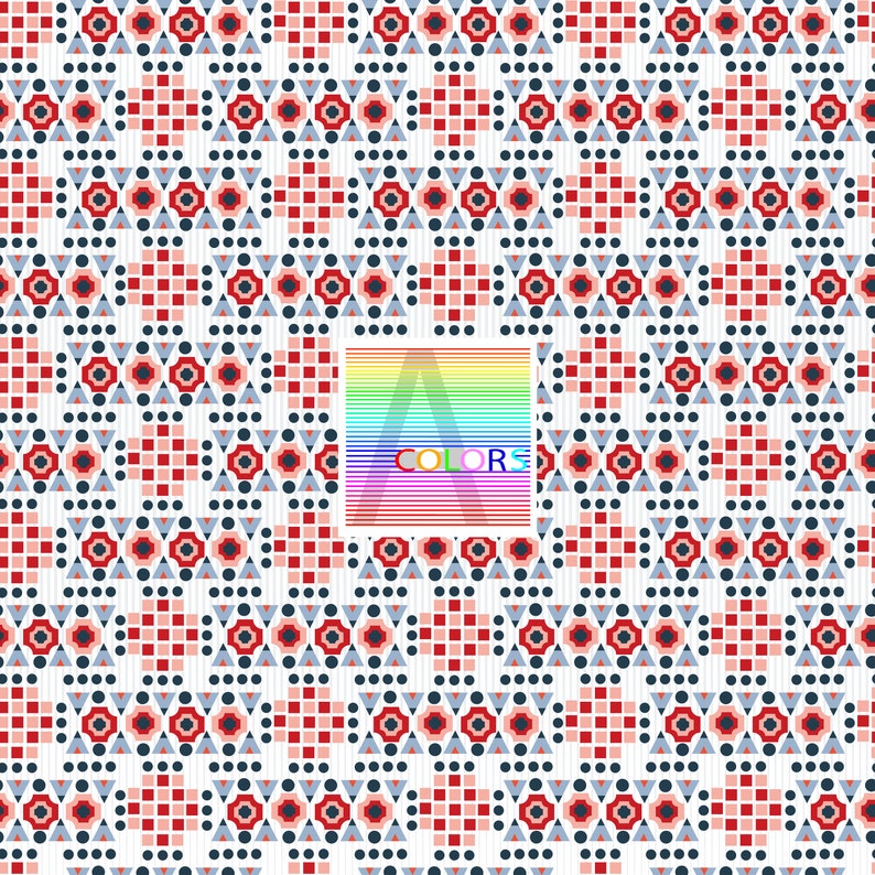 Scandinavian Seamless Pattern, Digital Papers Pack, Supplies, Decoupage ...