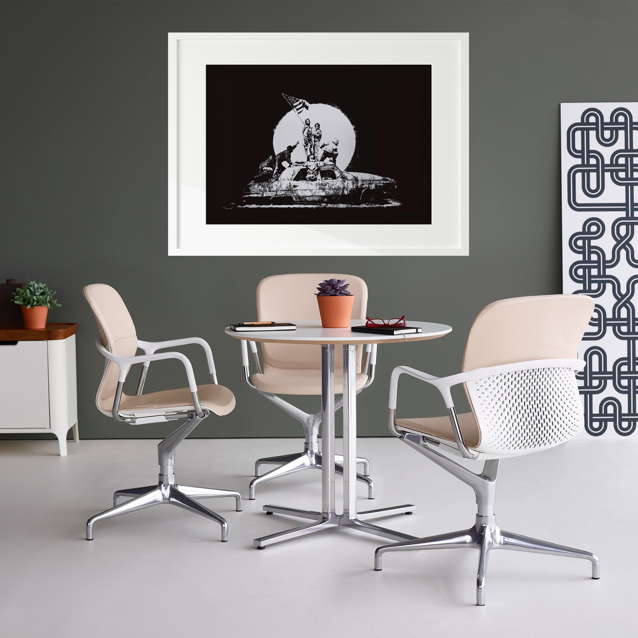 Banksy Flags Graffiti Wall Art. Printable Digital Download. - Etsy