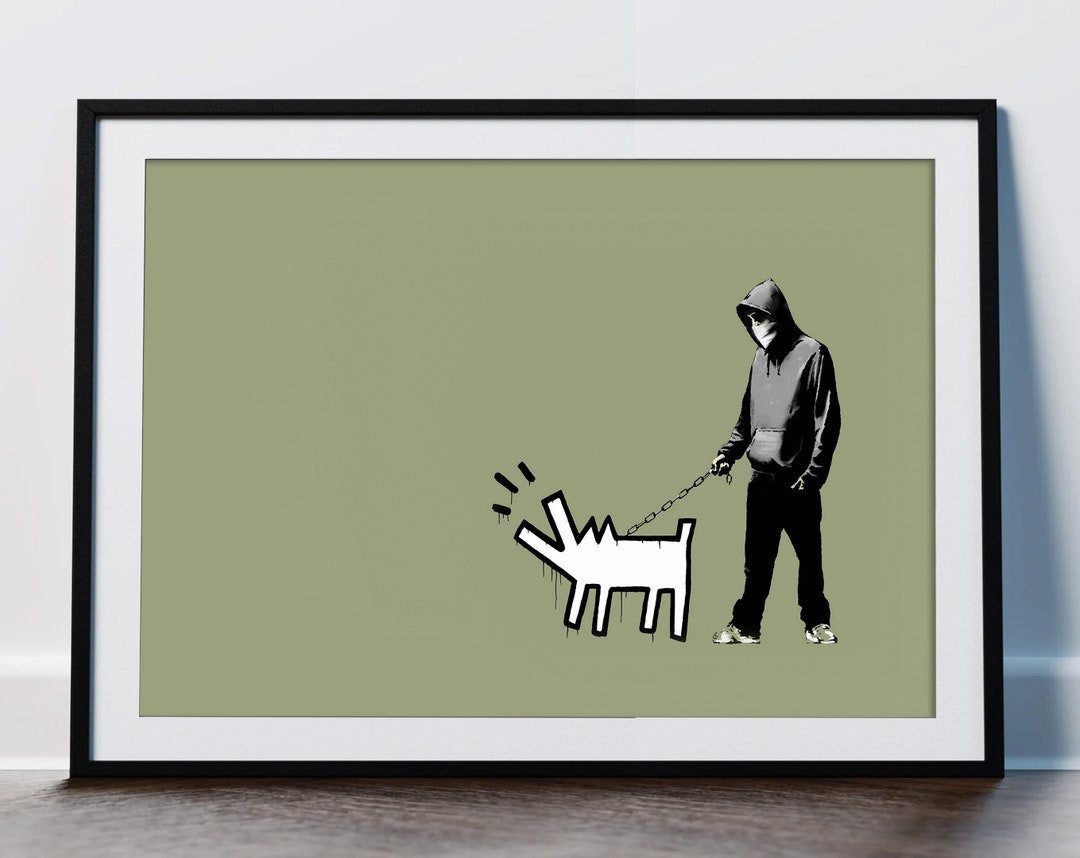 Banksy Choose Your Weapon Olive Wall Art Print. Printable Digital File ...