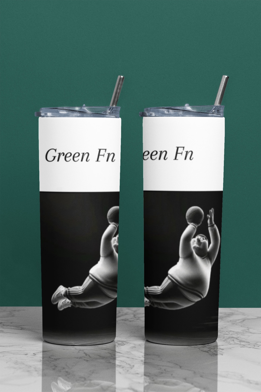 Green Fn, Peter Griffin Meme Tumbler Green Fn 20 Oz Skinny Tumbler for ...