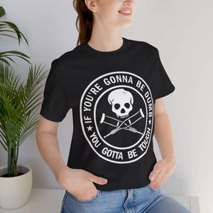 MTV Jackass Skull and Crutches Circular Logo T-shirt Unisex T-shirt ...