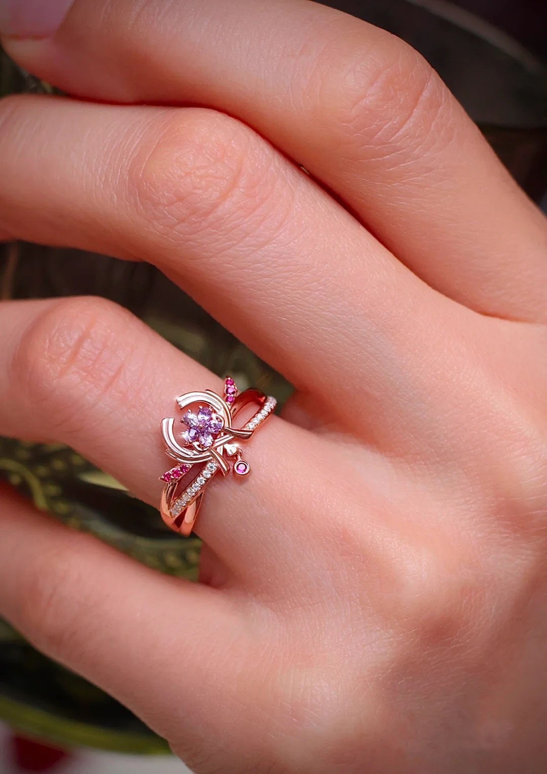 Genshin Yae Miko Ring Genshin Impact Rings Adjustable - Etsy Canada