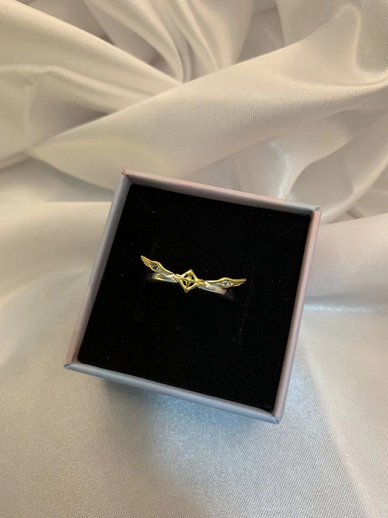 Genshin Couple Ring 925 Sliver Genshin Impact Rings Adjustable - Etsy