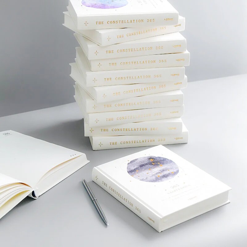 The Constellation Journal 365 Days Journal Aesthetic - Etsy