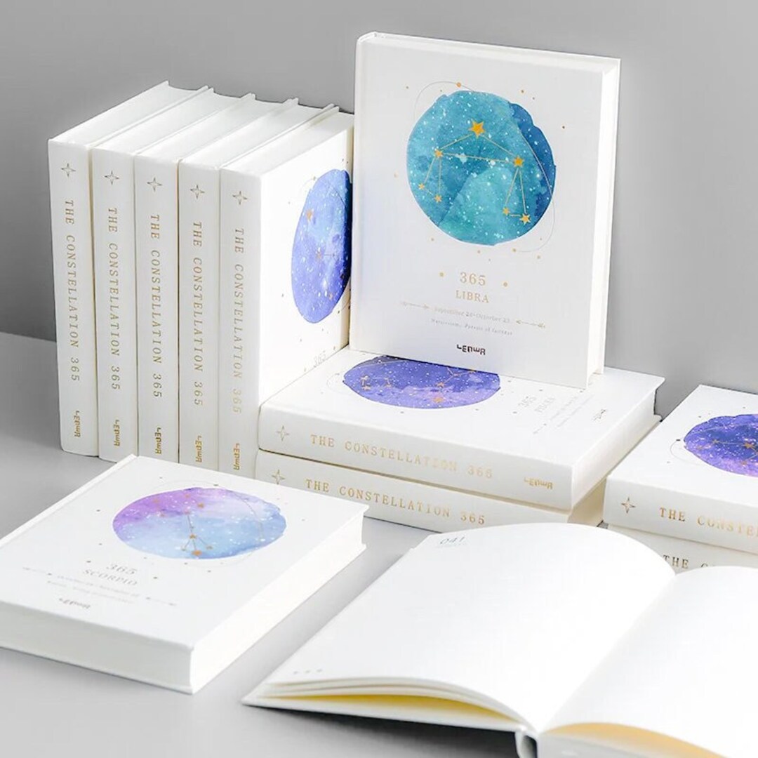 The Constellation Journal 365 Days Journal Aesthetic - Etsy