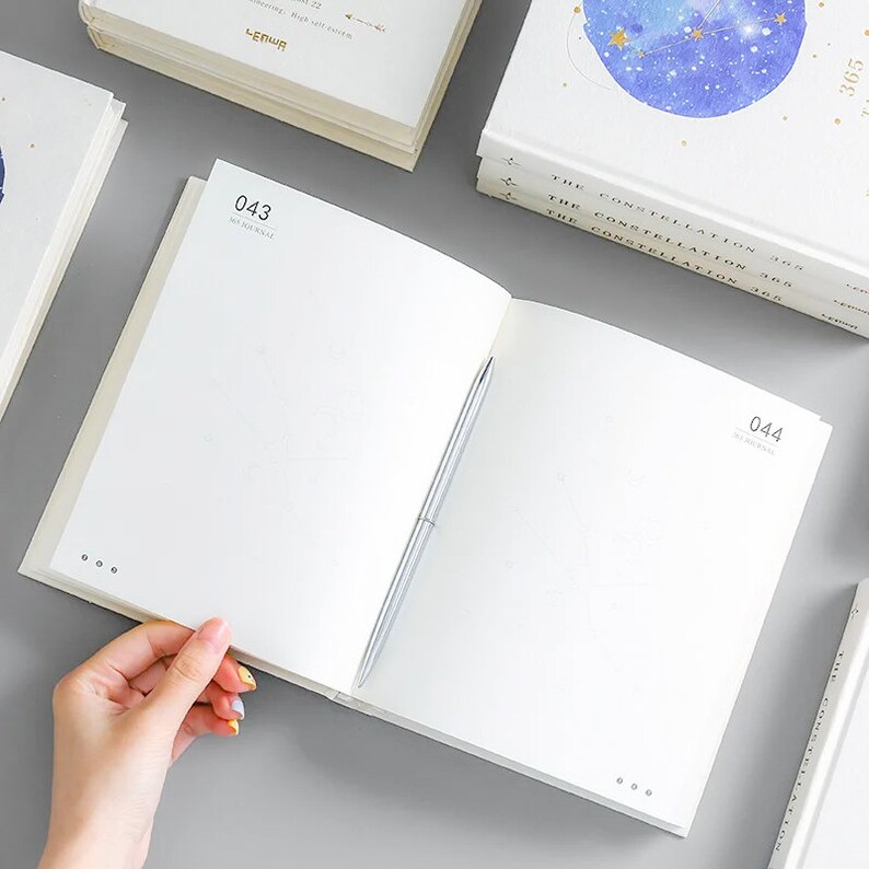 The Constellation Journal 365 Days Journal Aesthetic - Etsy