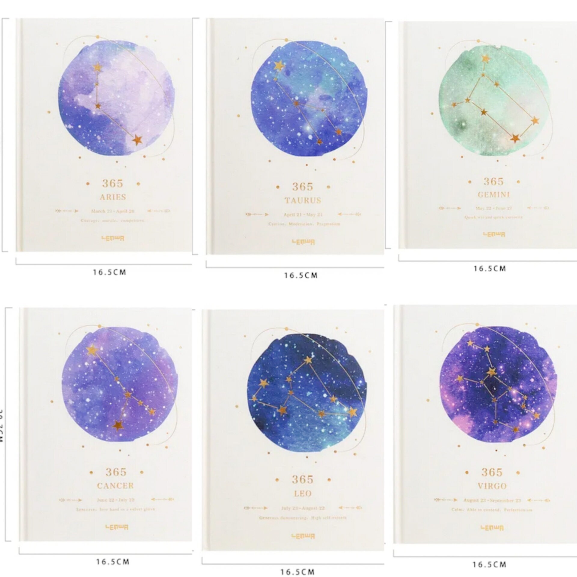 The Constellation Journal 365 Days Journal Aesthetic - Etsy