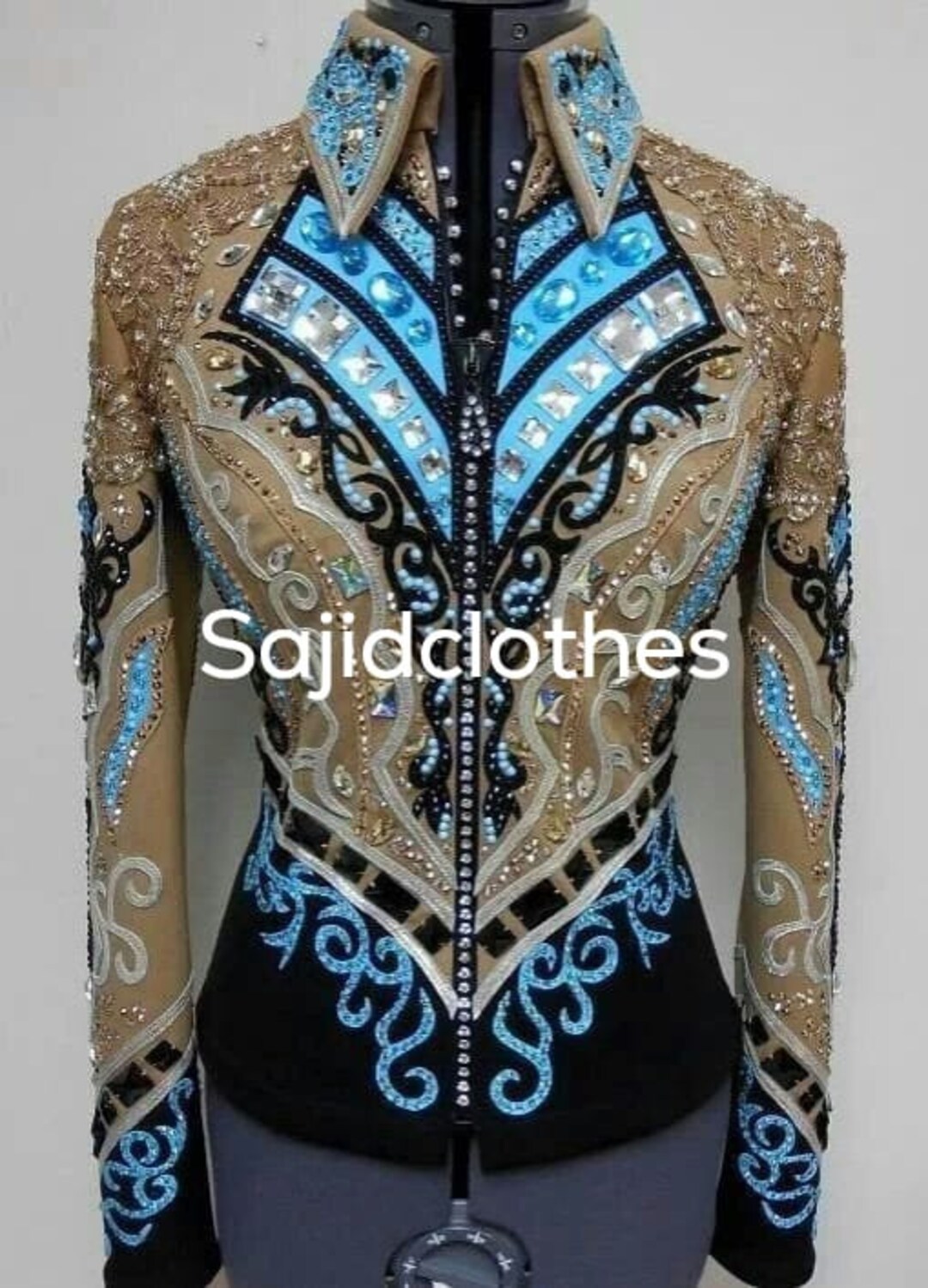 Western Custom Rodeo Queen Showmanship Horsemanship - Etsy