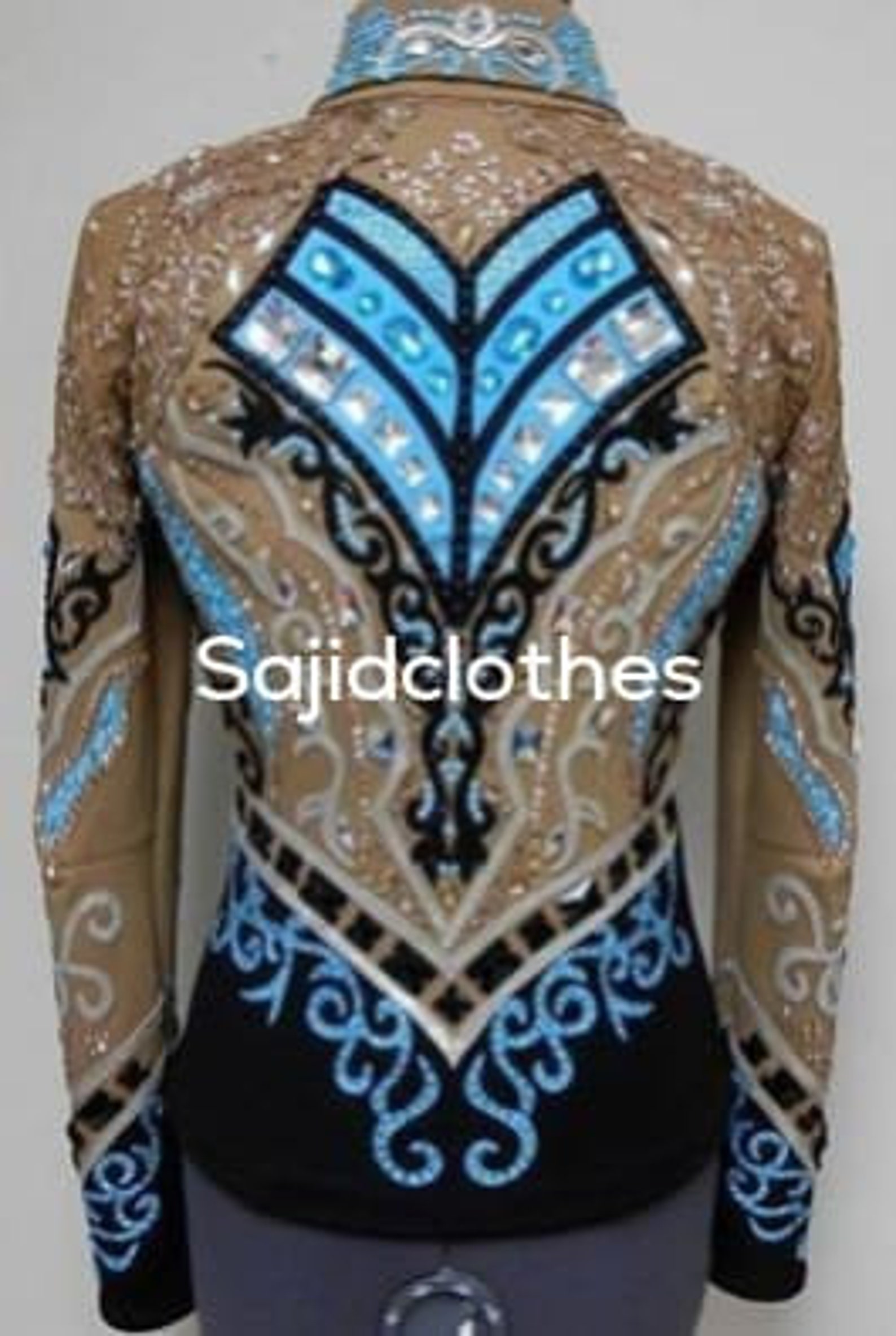 Western Custom Rodeo Queen Showmanship Horsemanship - Etsy