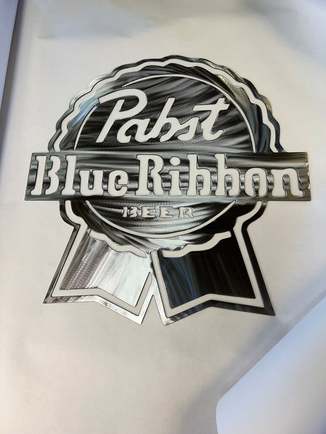 Pabst Blue Ribbon Beer Sign - Etsy