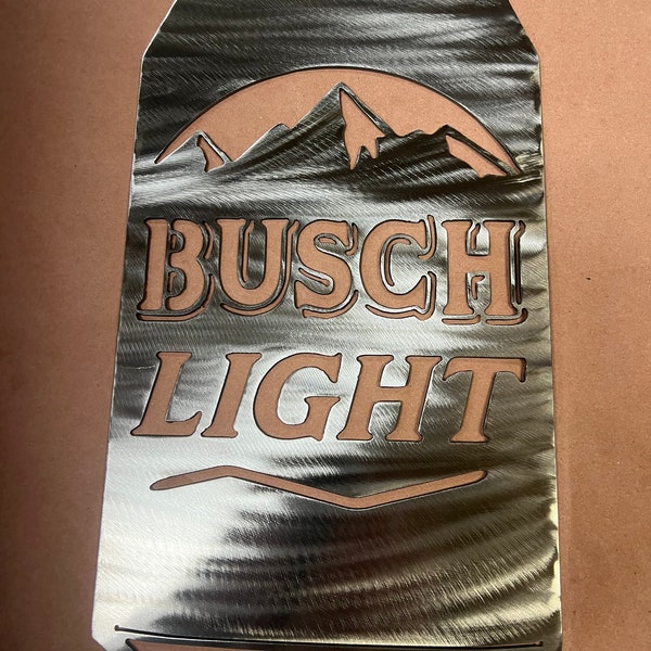 Busch Light Sign - Etsy