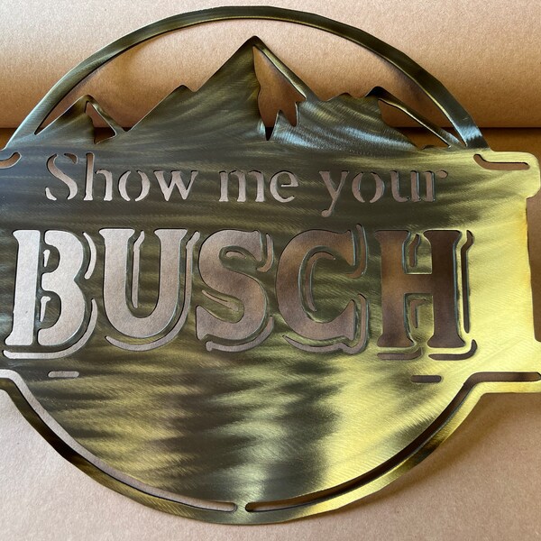 Busch Light Sign - Etsy