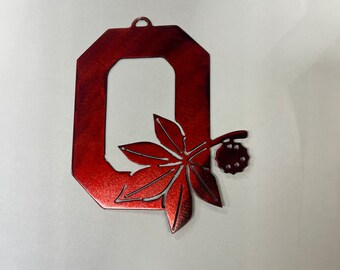 Ohio State Block O Ornament - Etsy