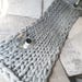 Chunky Knit Bed Runner - Etsy UK