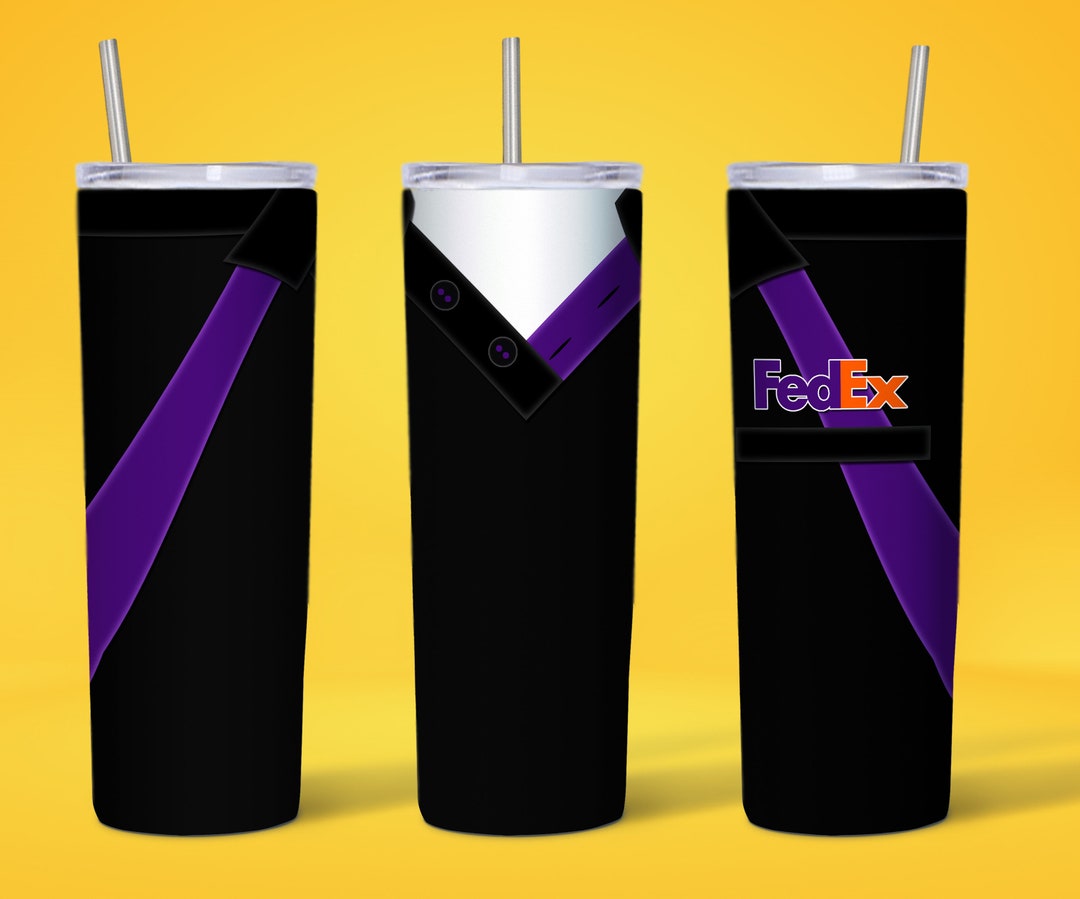 Fedex Uniform, 20 Oz Skinny Tumbler Sublimation Designs Wrap Tumbler ...
