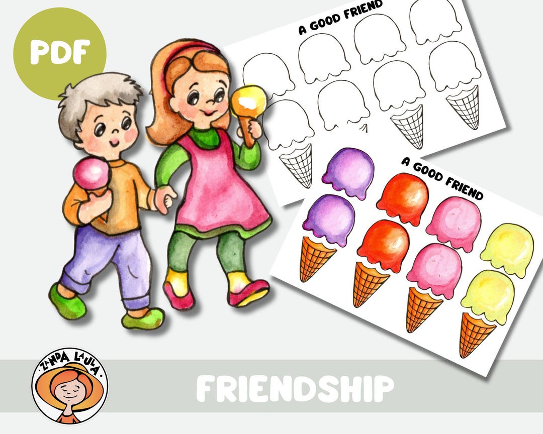 Friendship Activities for Kids, Social Emotional Learning Worksheet ...