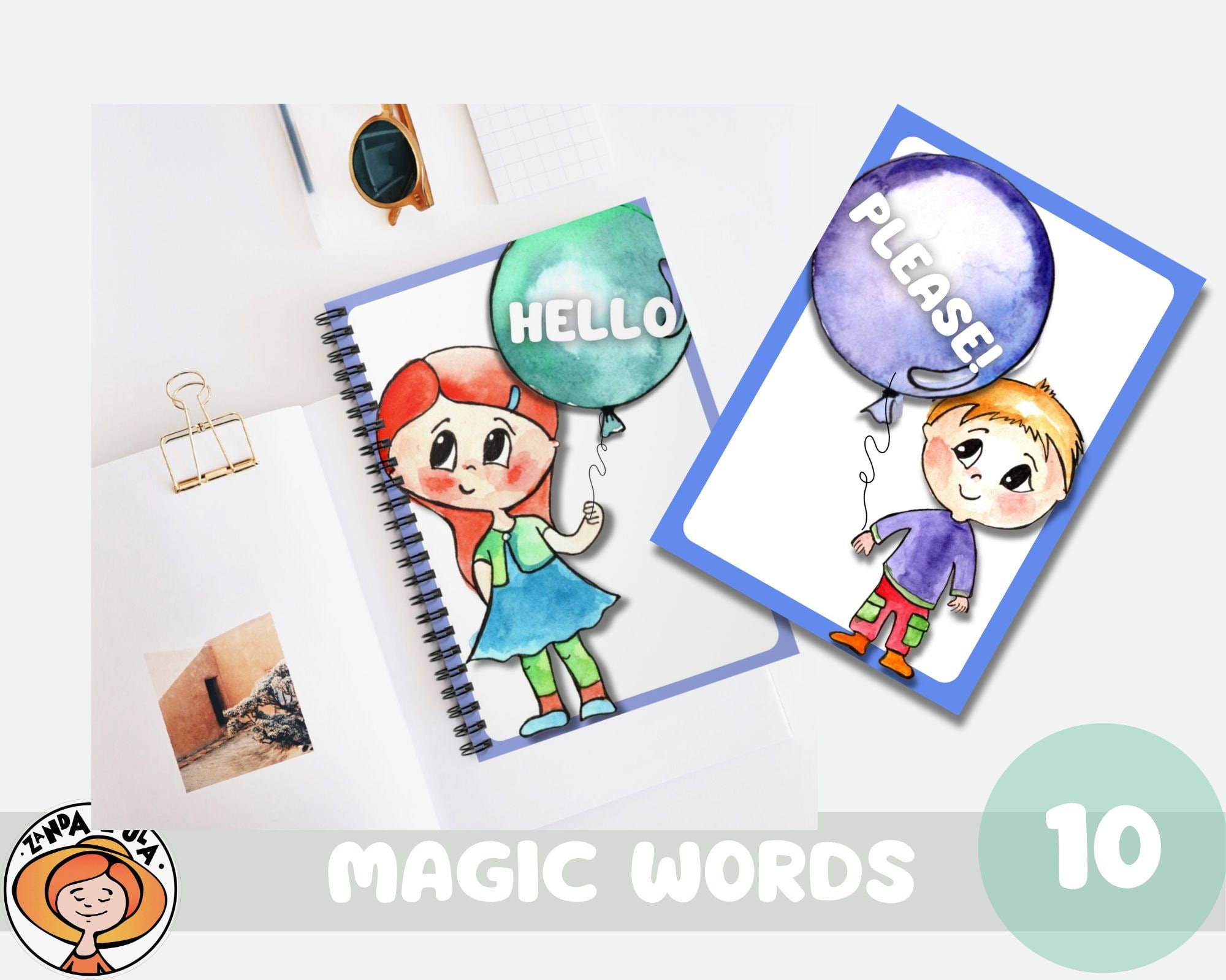 Magic Words Posters for Kids: Classroom Decor (printable Signs) - Etsy
