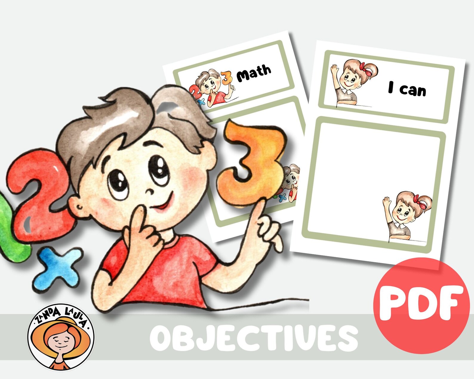 Learning Objectives Display for Kids. Bulletin Board for Learning ...