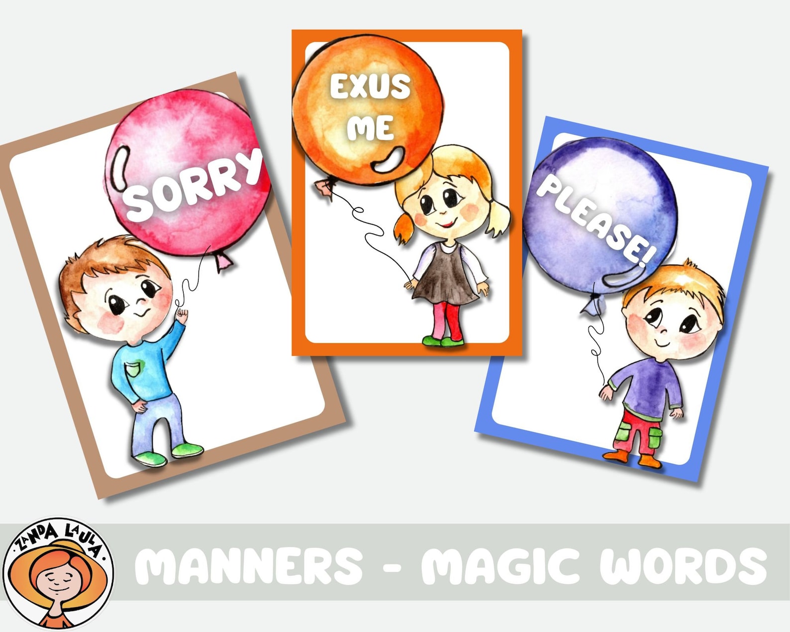 Manners - Magic Words for Kids. Good Manners Activities.positive Words ...