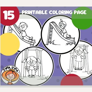 15 Coloring Page for Kids. Good and Bad Choices. Positive and Negative ...