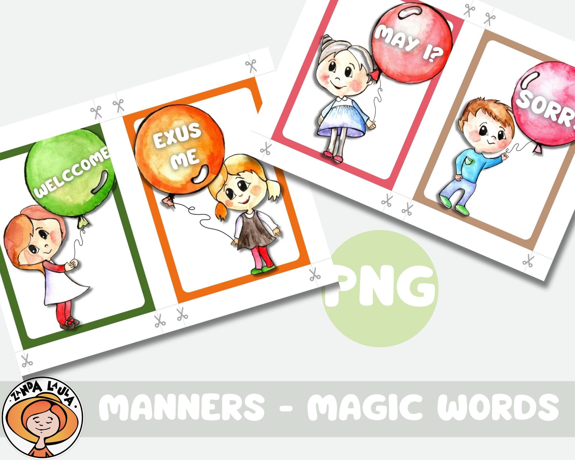 Manners - Magic Words for Kids. Good Manners Activities.positive Words ...