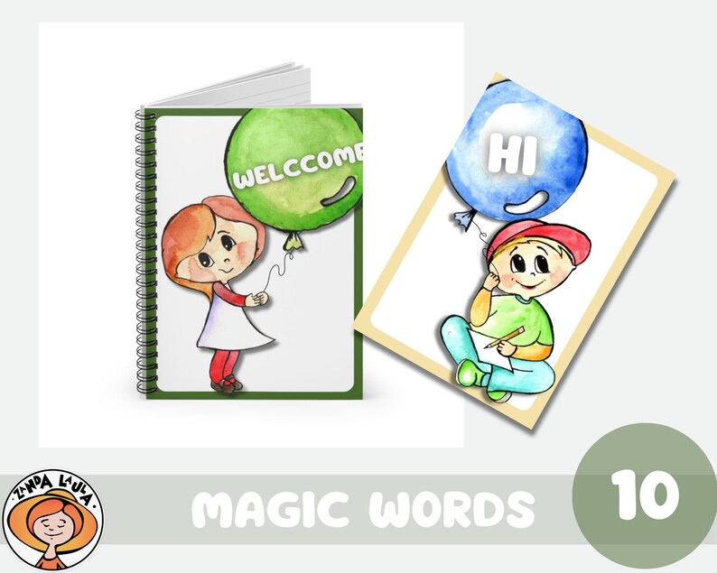 Macic Words Posters for Kids. Classroom Poster Signs. Decor. Visual ...