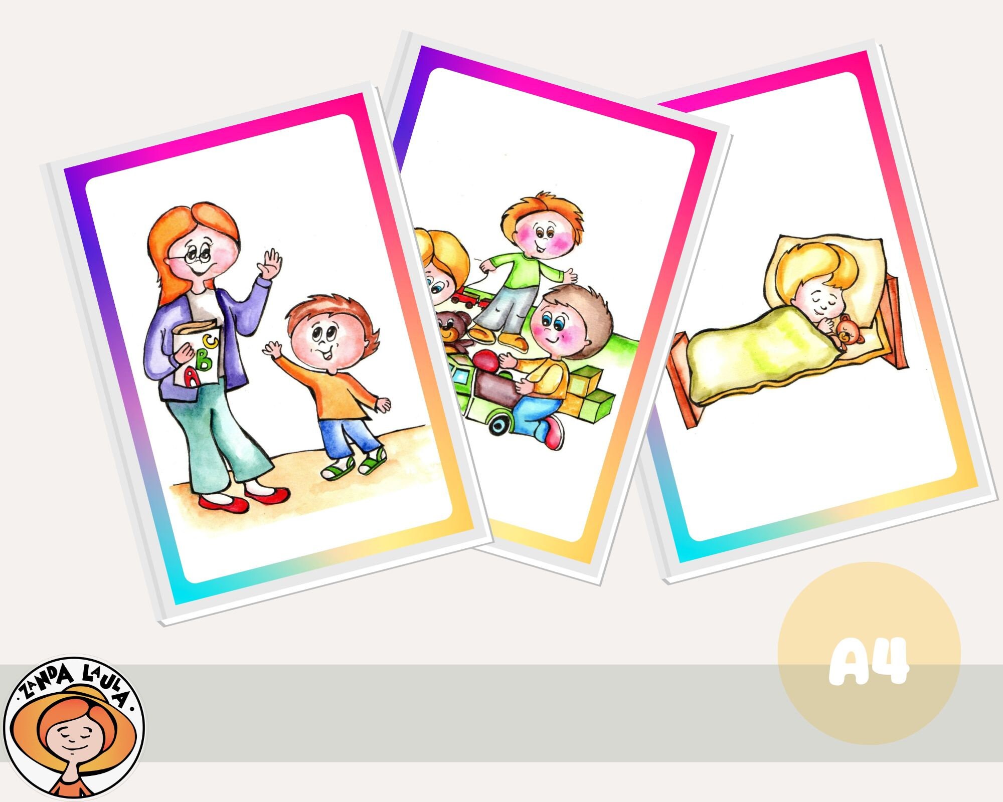 Rainbow Classroom Rules Posters: Set of 10 Printable Decor (PDF) - Etsy