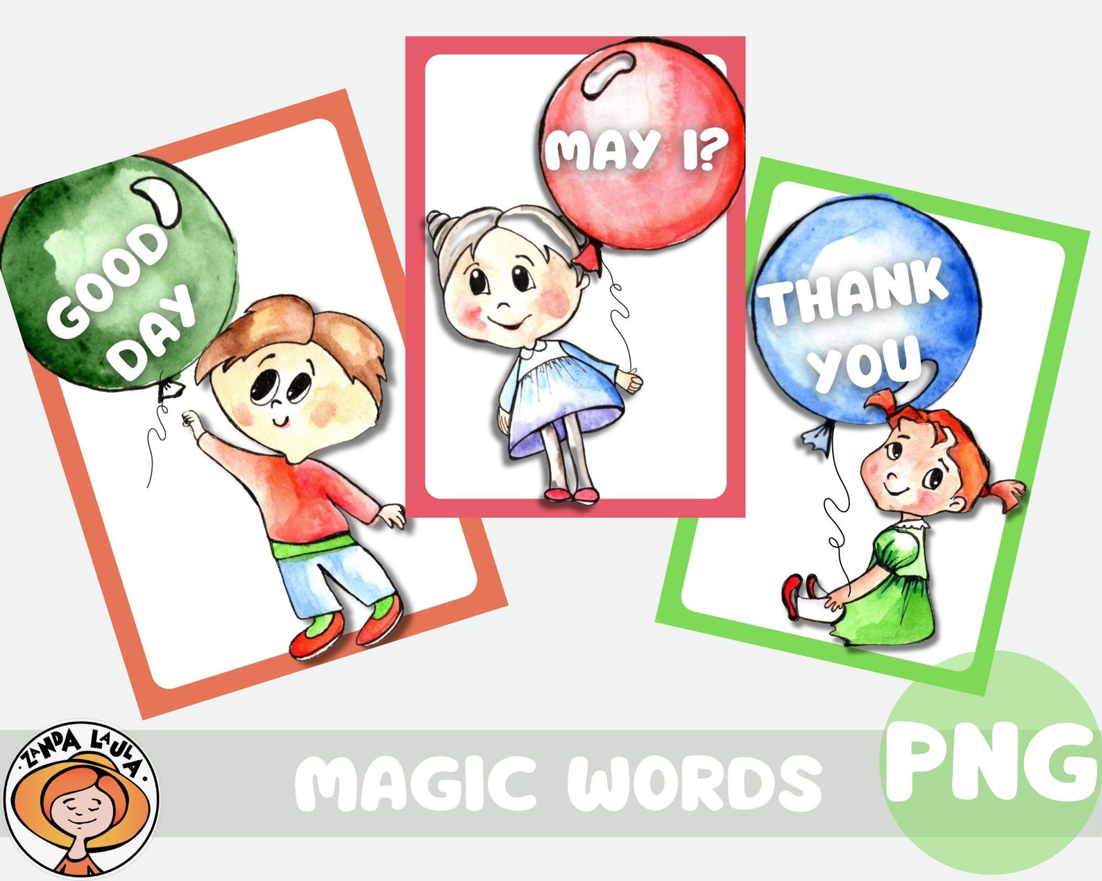 Magic Words Posters for Kids: Classroom Decor (printable Signs) - Etsy