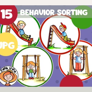 Behavior Sorting Game: Good & Bad Choices - Classroom Printables - Etsy