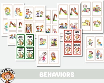 Behavior Sort, Good and Bad Choices, Positive and Negative Behavior ...