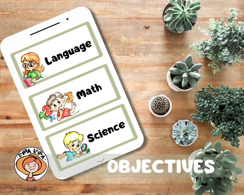 Learning Objectives Display for Kids. Bulletin Board for Learning ...