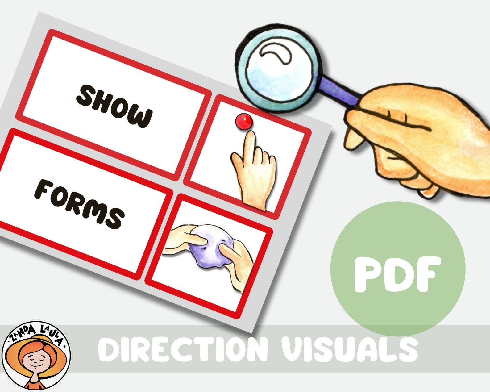 Classroom Rules and Direction Visuals for Kids. Pre-k, Preschool. Class ...
