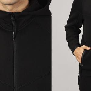 Custom Tech Fleece Tracksuit With Logo or Text Embroidered, Unisex ...