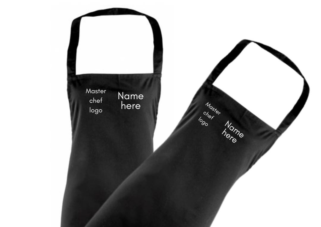 Masterchef Cooking Apron Personalised With Name - Etsy
