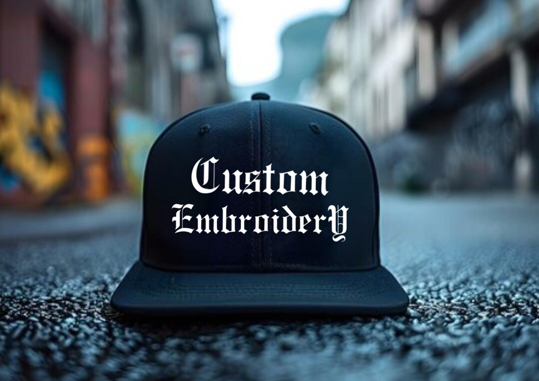 Custom Caps & Hats | Custom Embroidered Snapback Hat | Custom Flat Peak ...