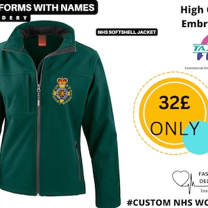 Womens NHS Ambulance Service Uniforms , Soft Shell Jacket ,three Layer ...