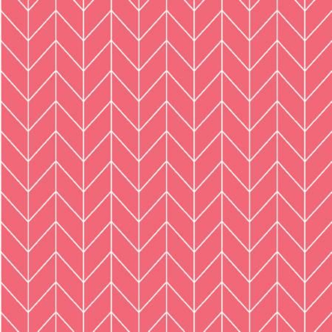 Pink Chevron by Kimberbell Designs for Maywood Studio - Premium Cotton ...