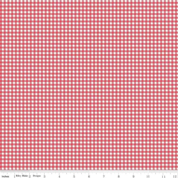 Red Gingham Check - Etsy