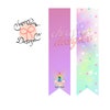 Chevron Tail SVG Cut File Instant Digital Download for 3 Cheer Hair Bow ...