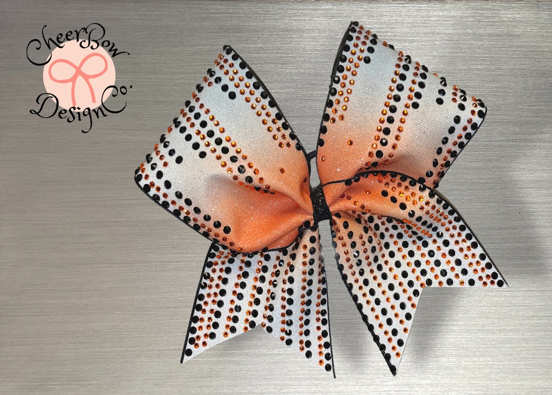 Ascend Cheer Bow Center Ombre Sublimated Glitter and - Etsy