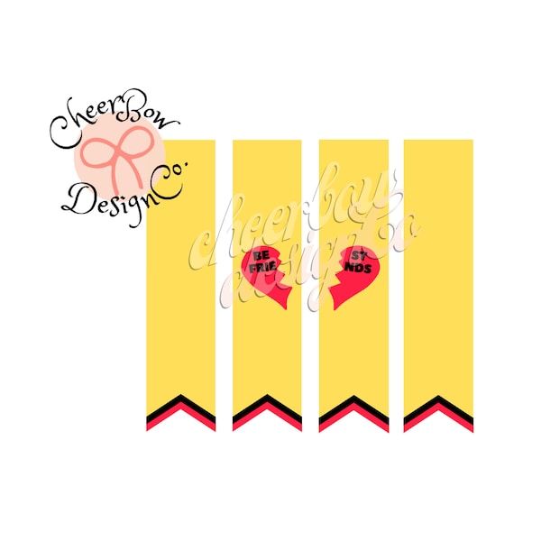 Best Friends Bow - Etsy