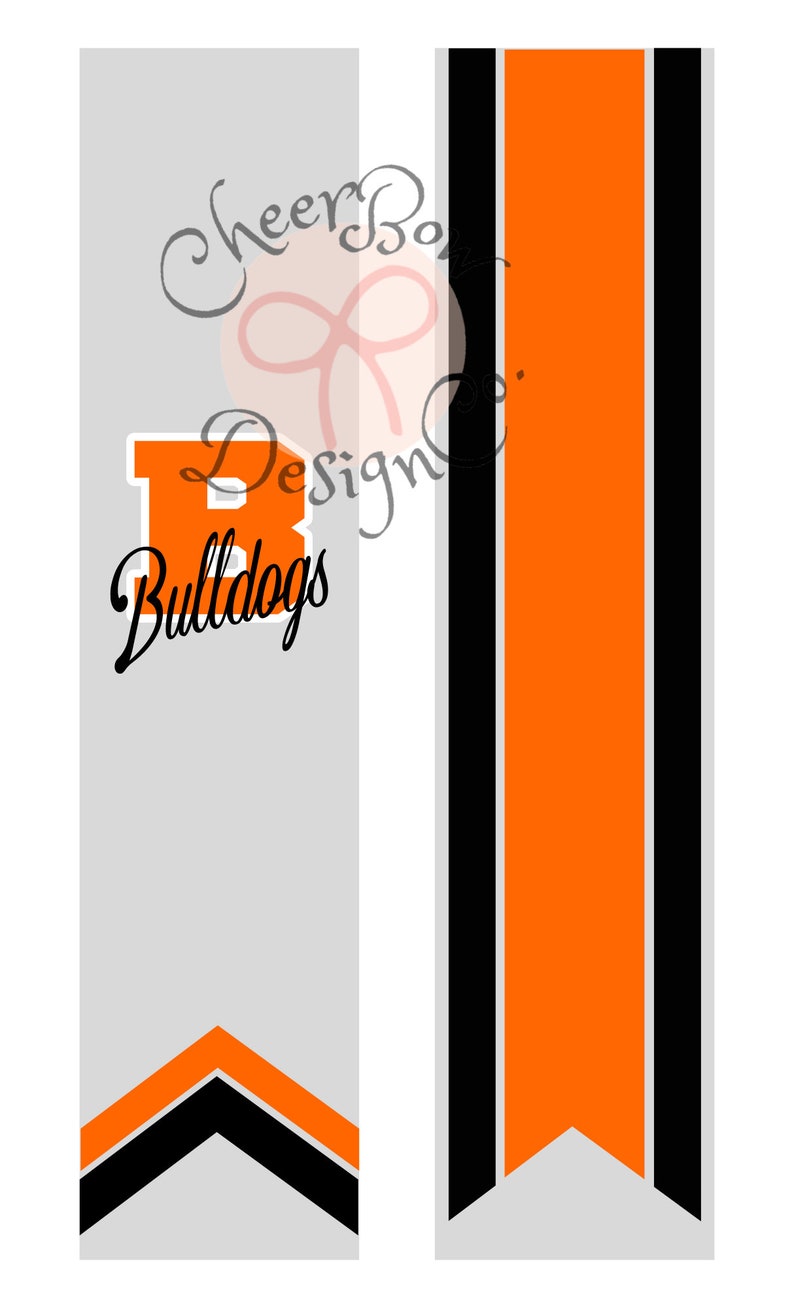 Custom SVG Download for Team 3 Cheer Bow Team Name Cheer - Etsy