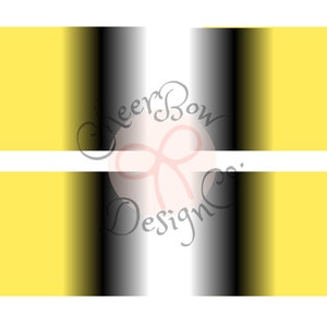 Two Color Center Ombre Sublimation Digital Download for 3" Tailless ...