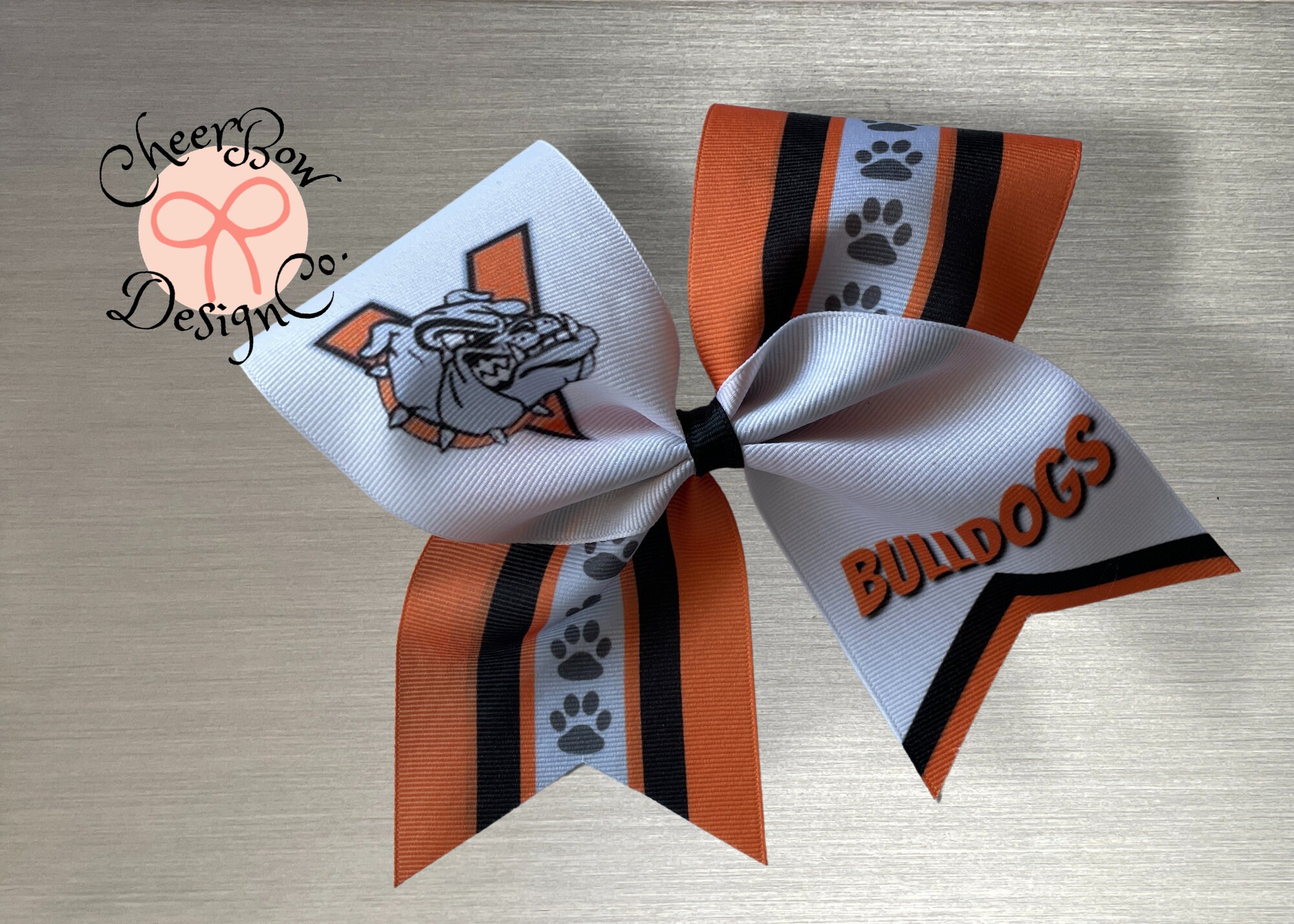 Sublimated Team Bow Cheer Bow Softball Bow Team Mascot Bow - Etsy