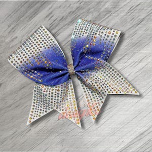 Ascend Cheer Bow, Center Ombre, Sublimated Glitter and Rhinestone ...
